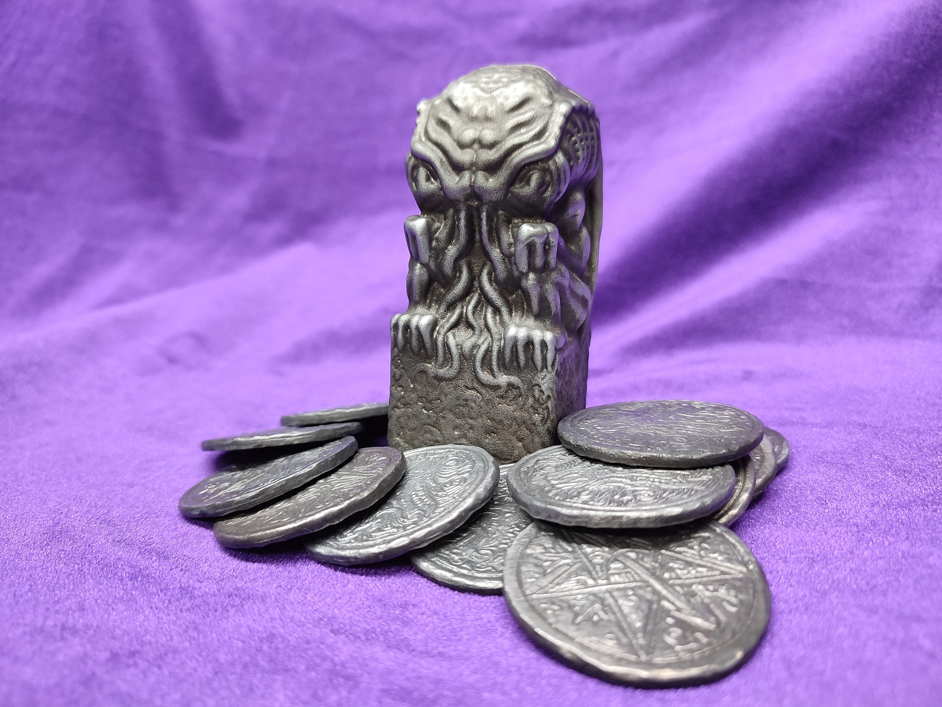 Metal Statue of Cthulhu Metal Statue of Cthulhu Idol of - Etsy
