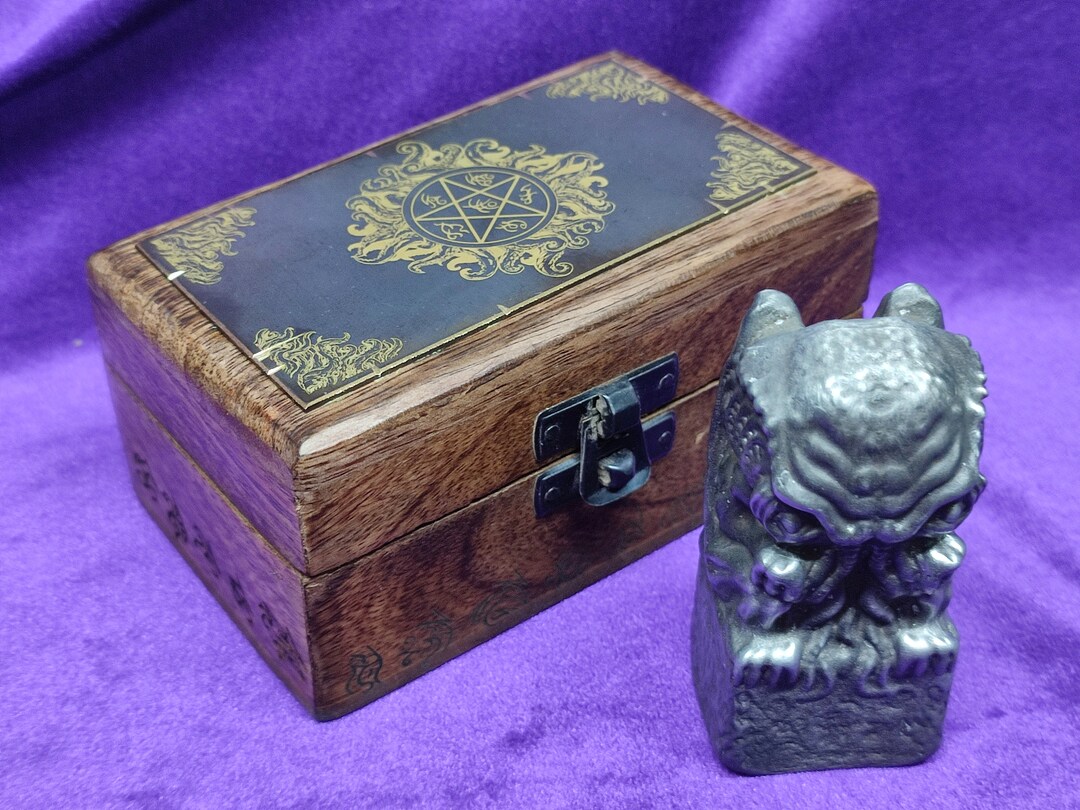 Cthulhu Box, Cthulhu Box, Metal Statue of Cthulhu, Metal Statue of ...
