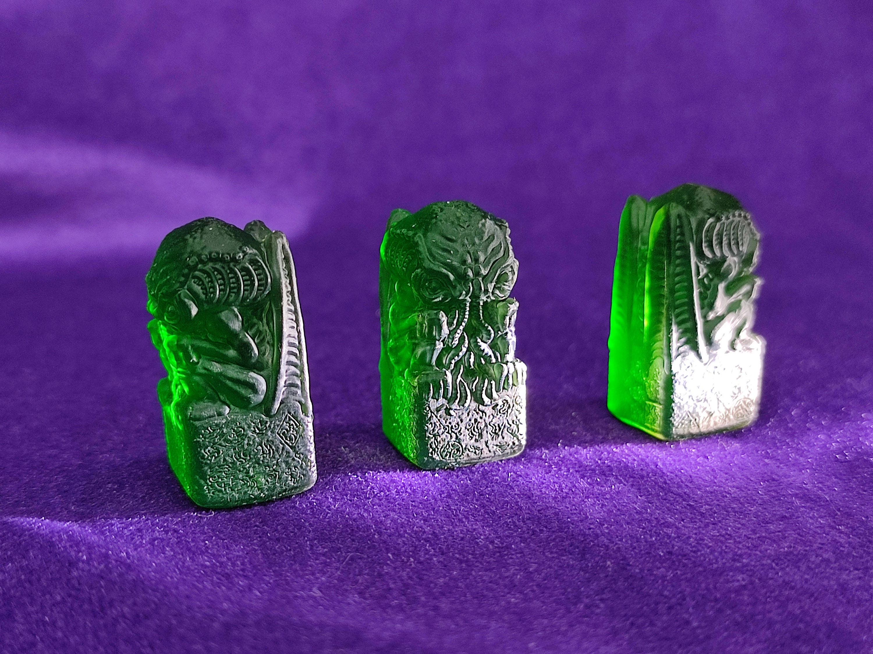 Jade Cthulhu Amulet Idol of Cthulhu Small Green Pocket Figure - Etsy UK