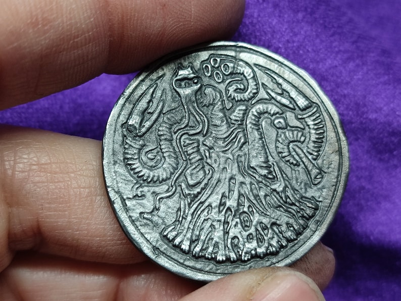 AR247 - Silver Necronomicons, Great Old Ones Necronomicons, Lovecraft ...