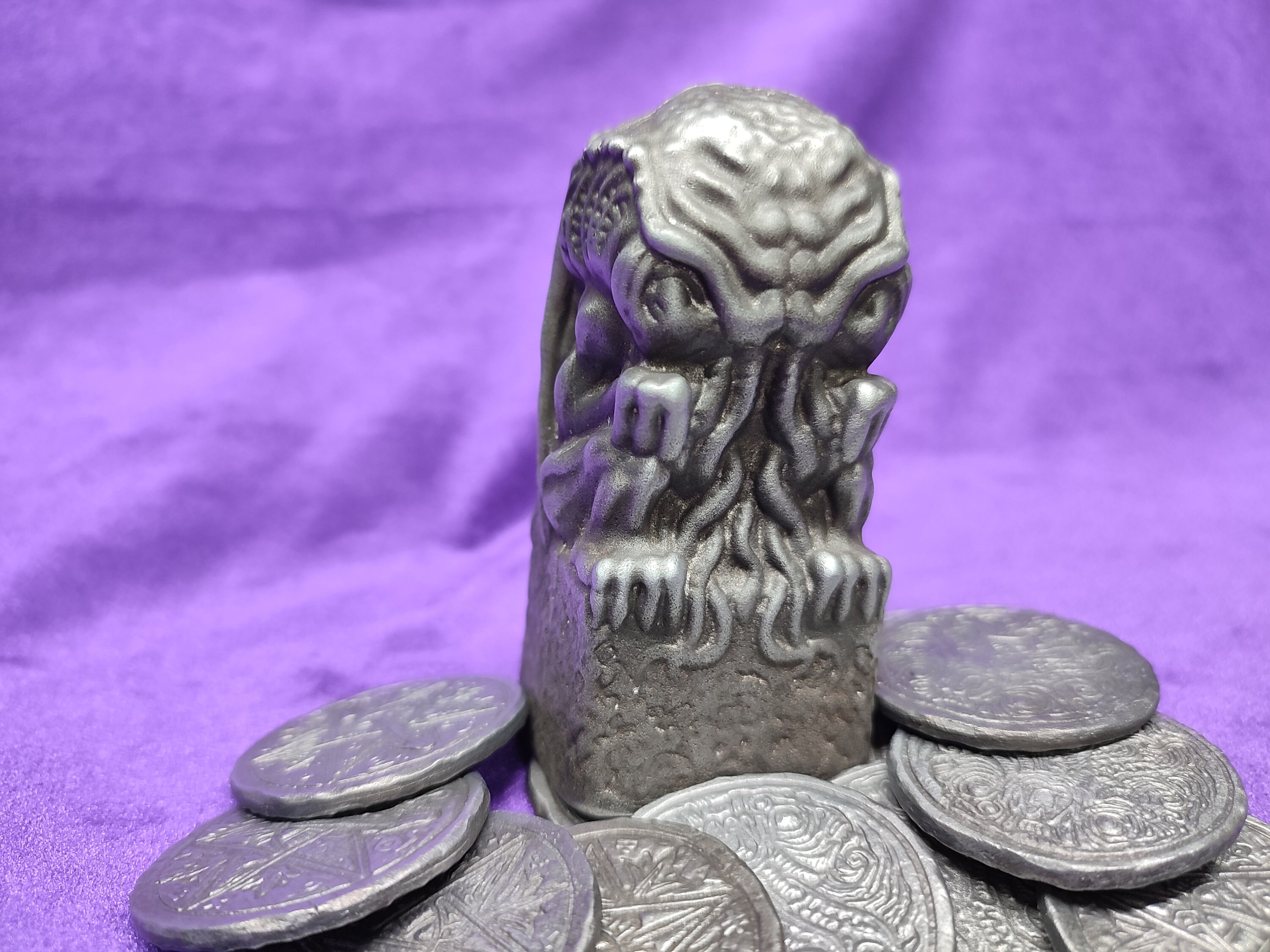 Metal Statue of Cthulhu, Metal Statue of Cthulhu, Idol of Cthulhu, the ...
