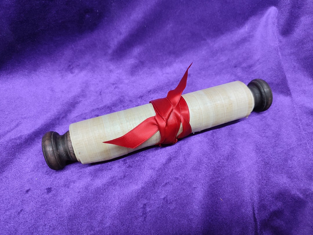 D&D Papyrus, Role-playing Game Rewards, Papyrus on Wooden Support ...