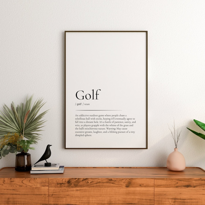 Golf Word Art - Etsy