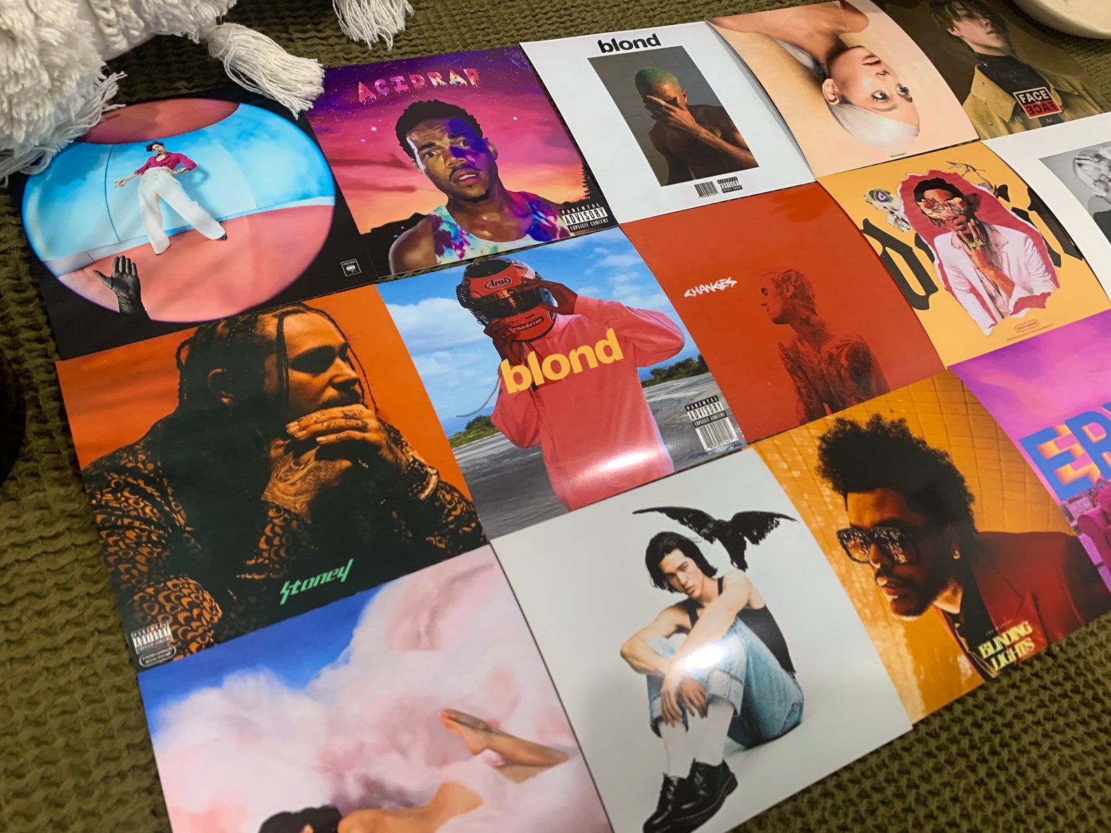 Modern Pop Music Album Cover Print Set Set of 15 | Etsy UK