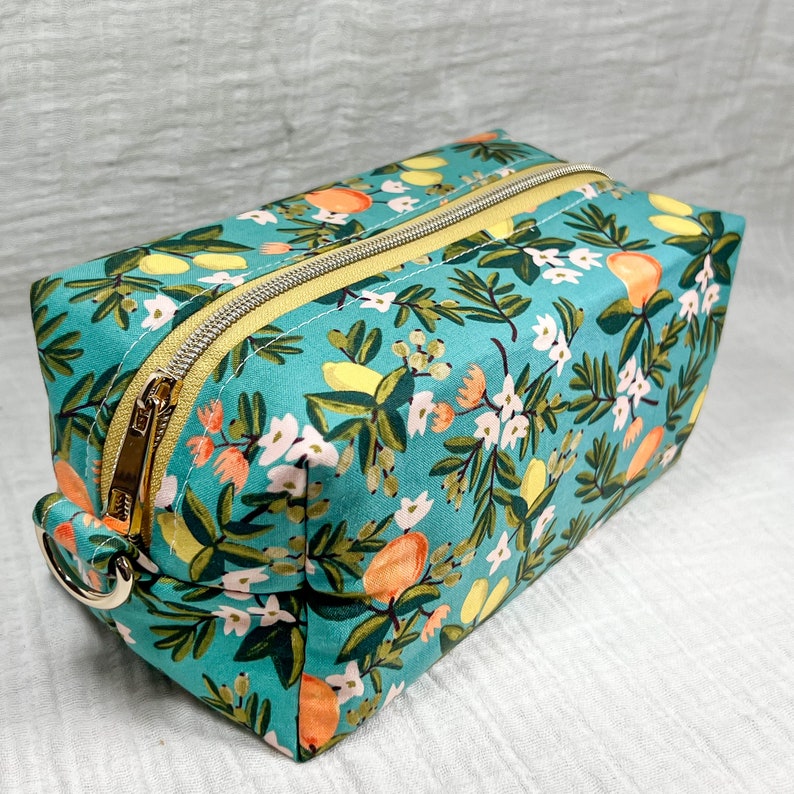 BOXY POUCH Handmade Zip-close Boxy Pouch Rifle Paper Co. Tool Pouch ...