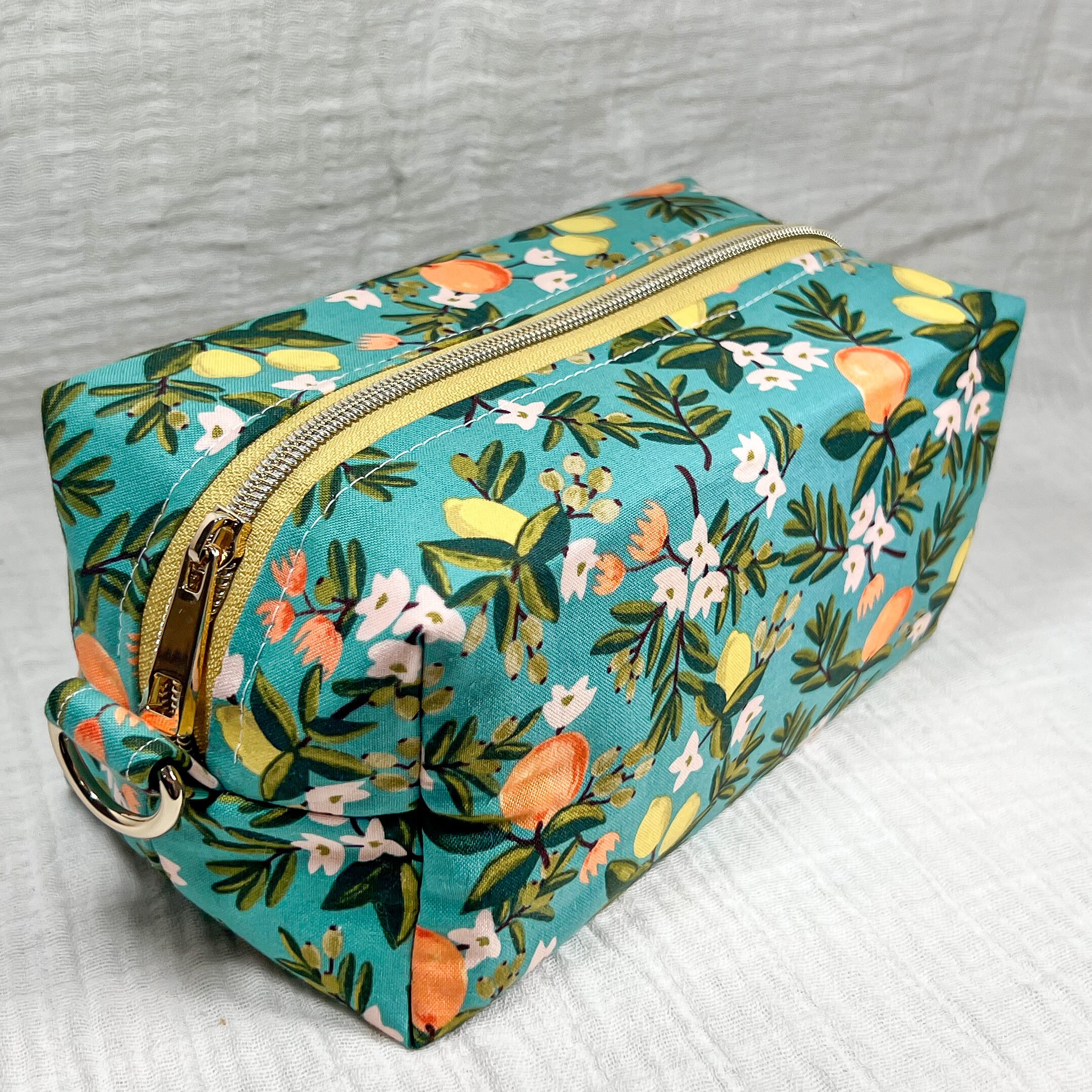 BOXY POUCH Handmade Zip-close Boxy Pouch Rifle Paper Co. Tool Pouch ...