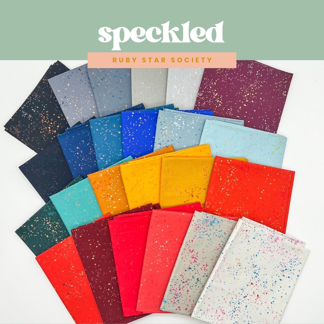FABRIC BUNDLE | 24 Piece Fat Quarters | Speckled Rashida Coleman-hale ...