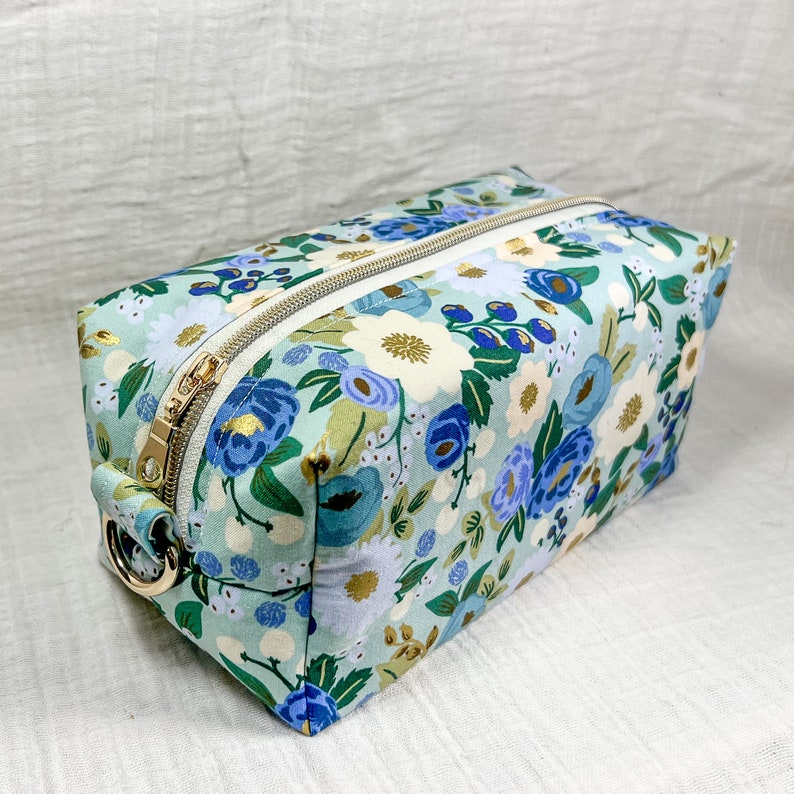 BOXY POUCH Handmade Zip-close Boxy Pouch Rifle Paper Co. Tool Pouch ...