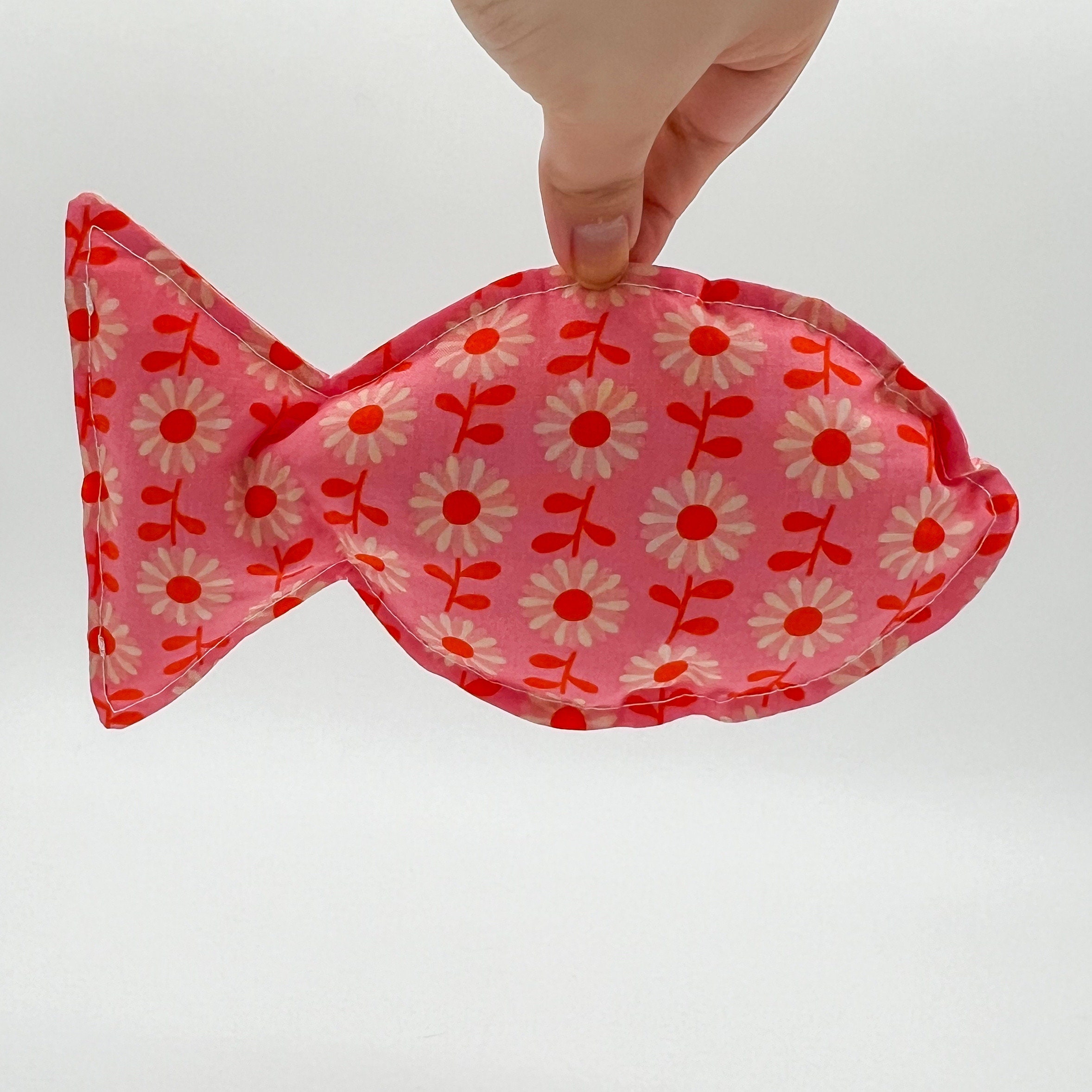 BIGFISH CAT TOY Handmade Cat Kicker Stuffed Crinkle Sounds Multiple ...