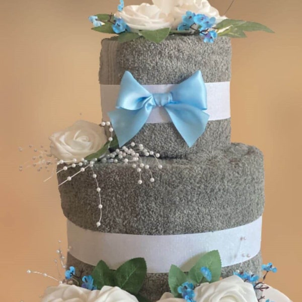 Towel Cake - Etsy