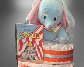 Dumbo Diaper Cake - Etsy