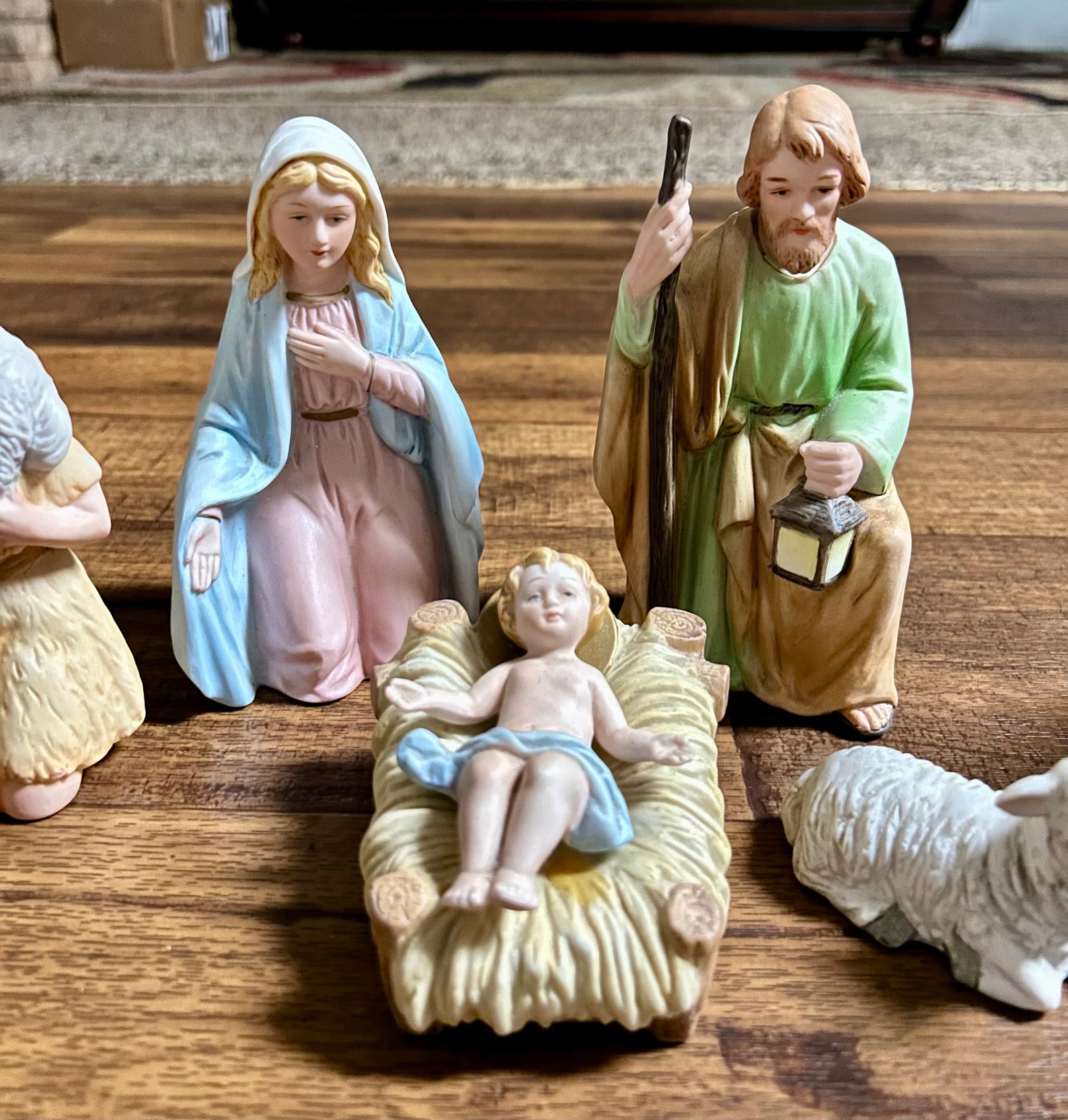 Hamco 9 Piece Ceramic Nativity Set Brand New - Etsy
