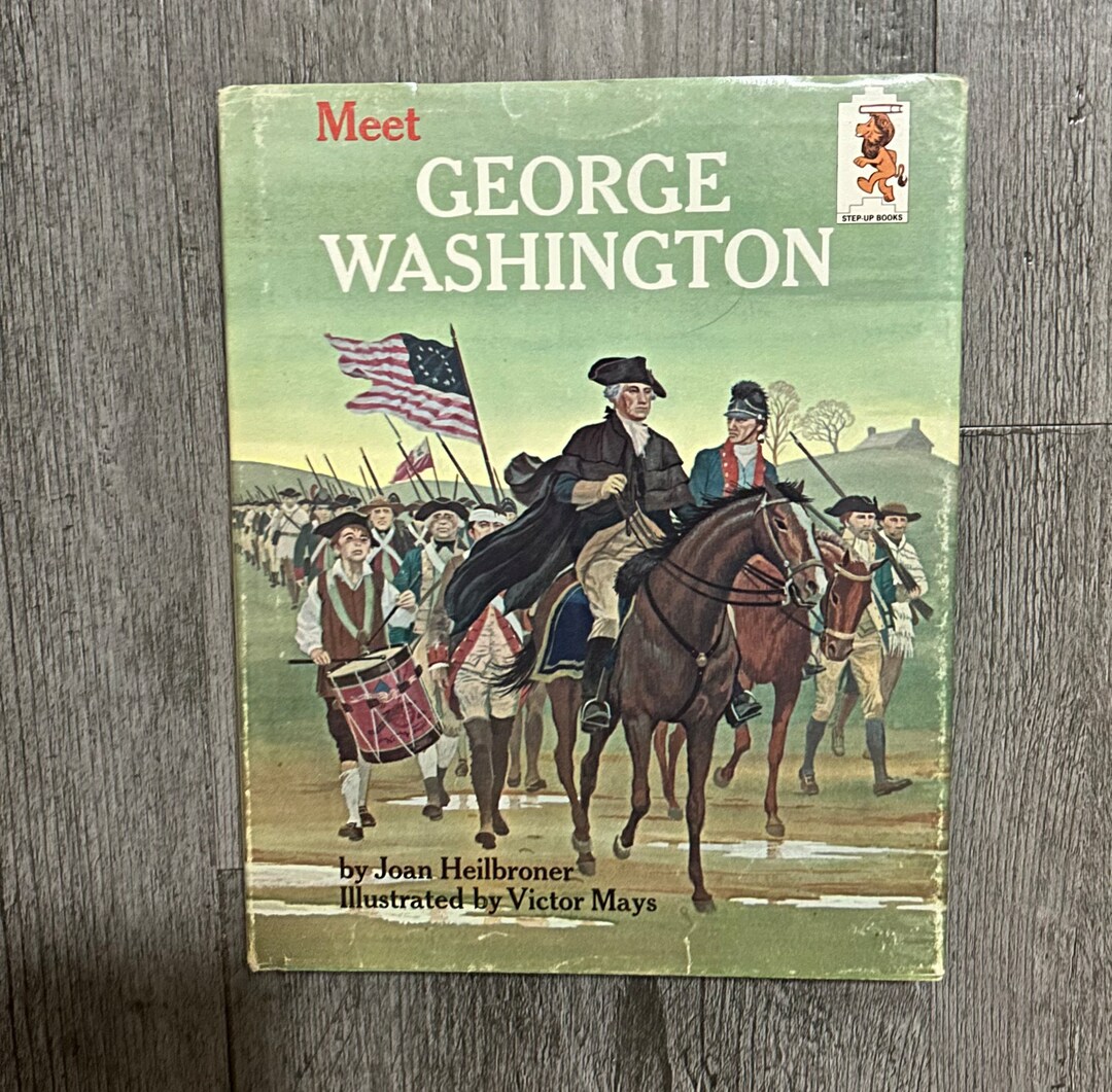 Meet George Washington (1964) by Joan Heilbroner Children’s HC Book W ...