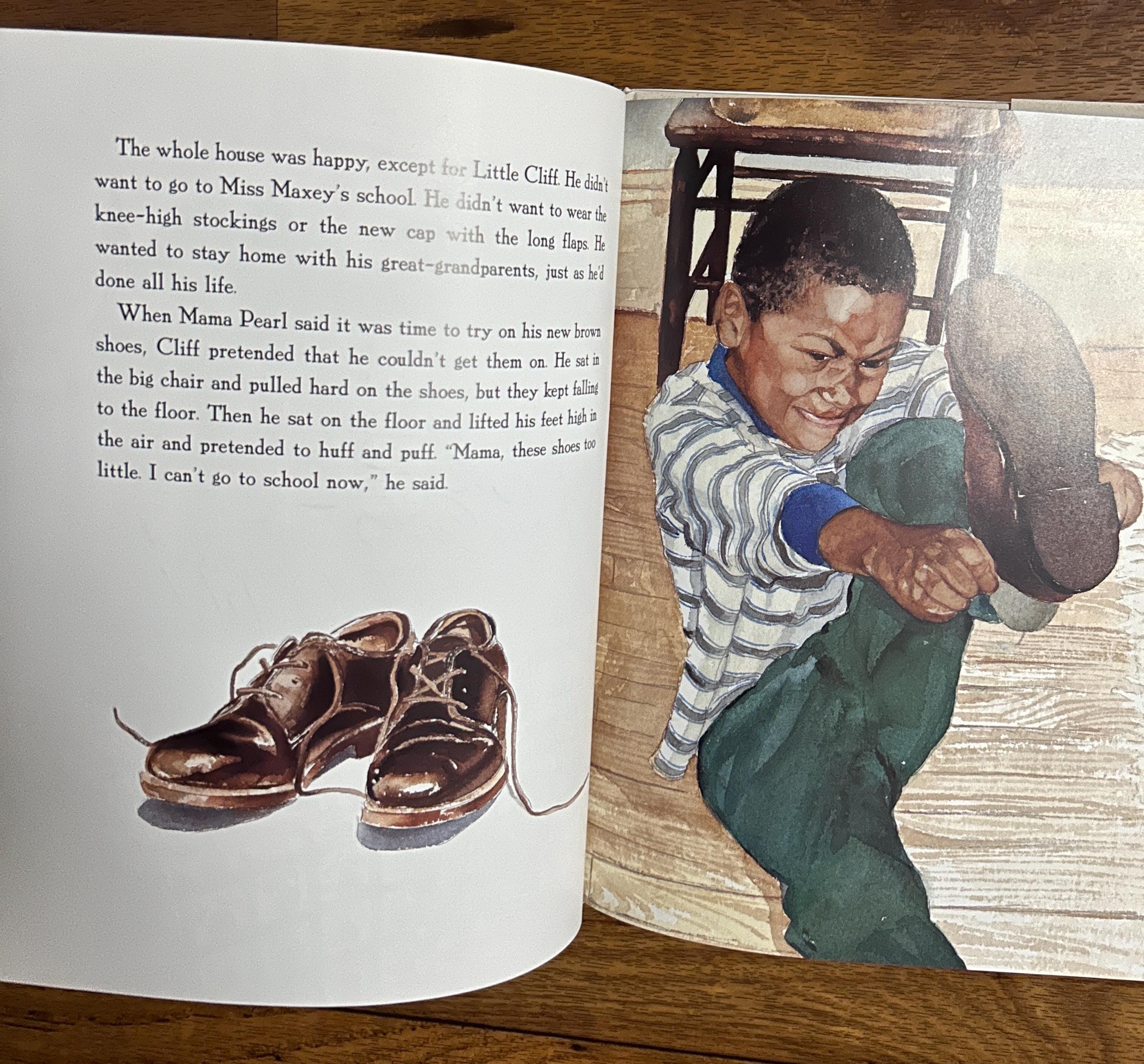 Little Cliff’s First Day of School • Clifton Taulbert • Paintings by E ...