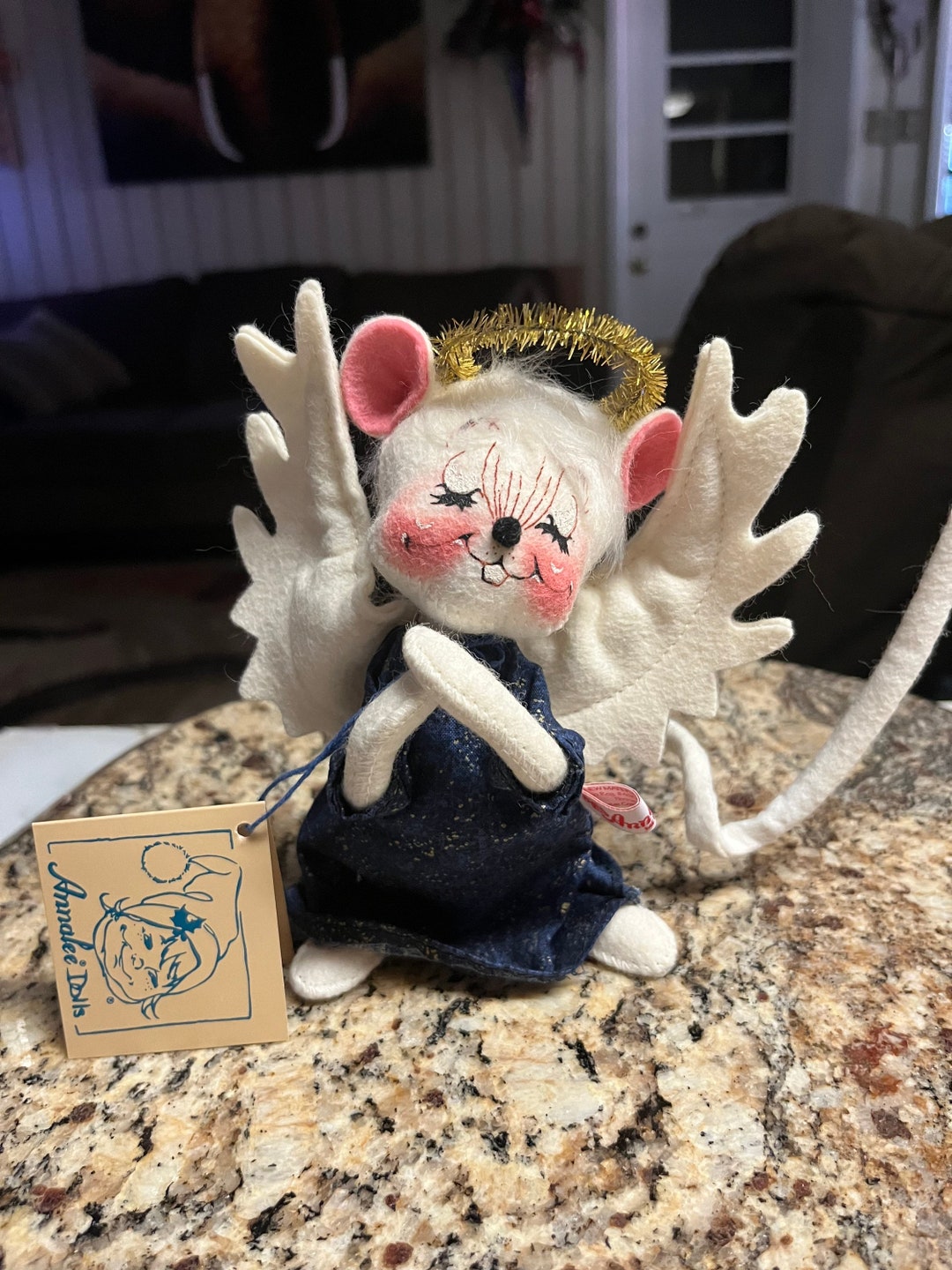 New W/ Tags annalee Praying Angel Mouse - Etsy