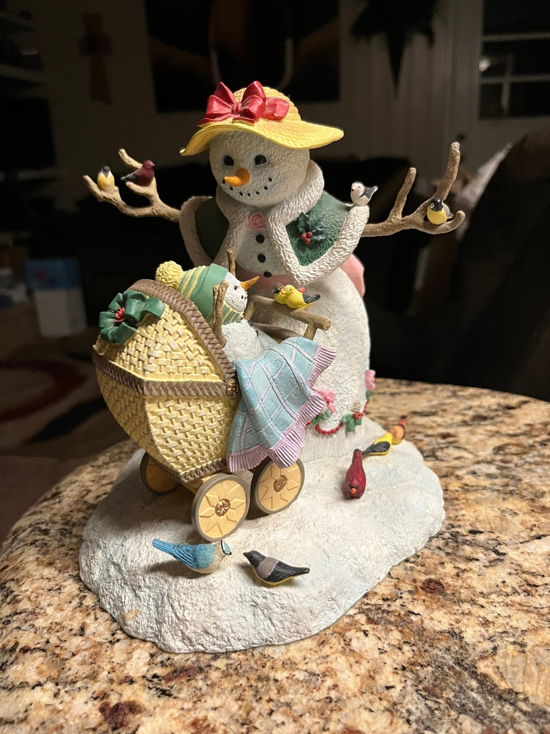 2001 Lenox “A Stroll With Friends” Snowman Figurine - Etsy