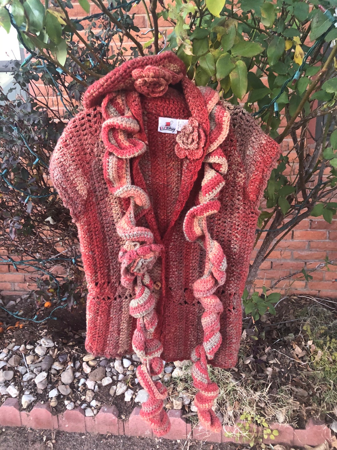 El Jorongo 100% Wool Vest Scarf & Hat - Etsy