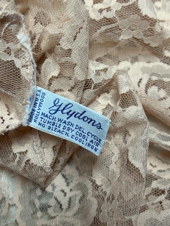 Glydons Hollywood USA ~ Vintage (1960’s) ~ Pink Lace … - Gem