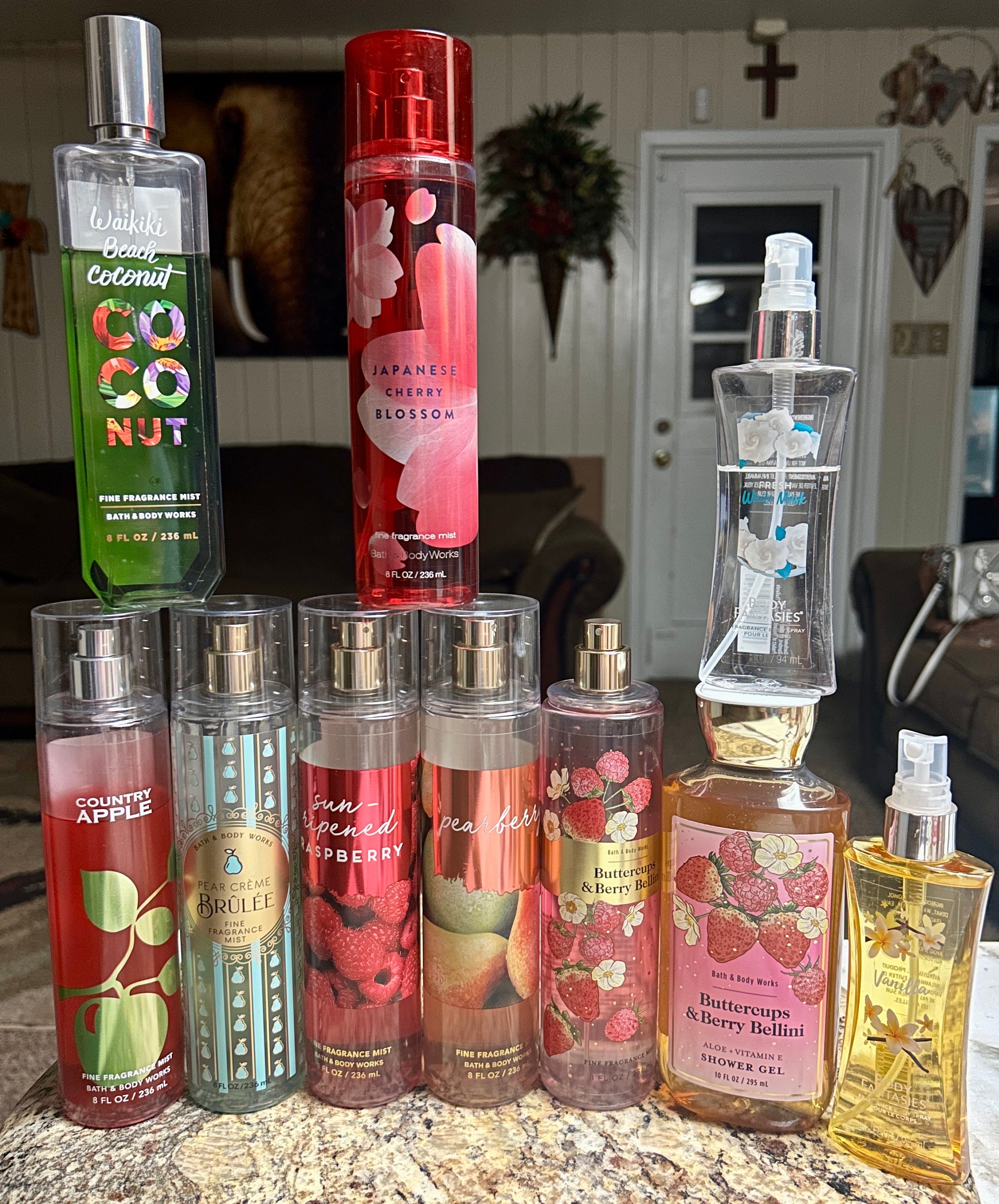 Old bath and body works scents store