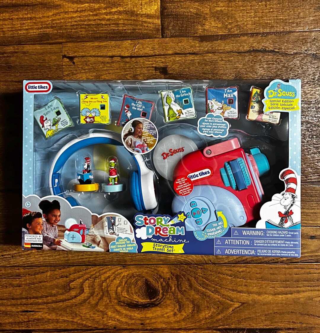 Dr. Seuss ~ Little Tikes ~ Story Dream Machine Story Time Set - Deluxe ...