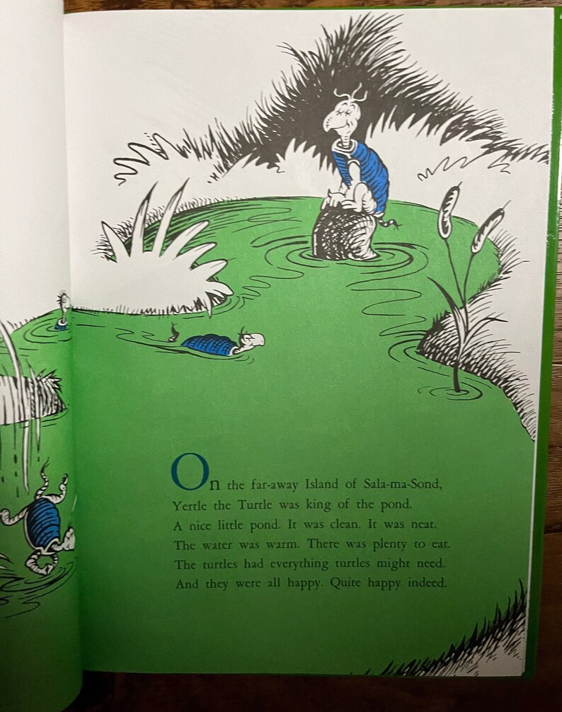 Dr. Seuss • Yertle the Turtle and Other Stories • 1986 • Random House ...