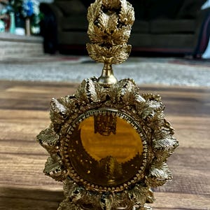 Guildcrest • American Co. • Antique • 1950’s • Floral • Perfume Bottle ...