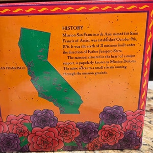 Mervyn’s~ California Mission “san Francisco De Asis” Ceramic Collector ...