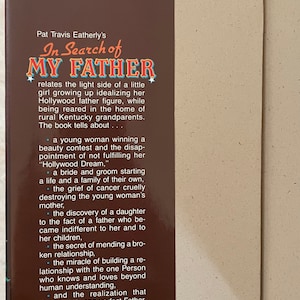In Search of My Father by Pat Travis Eatherly (SIGNED) Hardcover W ...