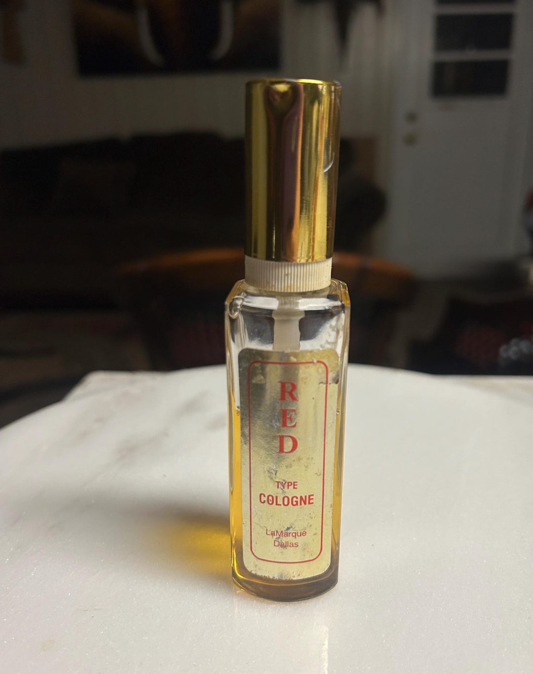 La Marque “red” Cologne ~ 1.0 Oz (70% Full) Vintage (1970’s) ~ Dallas ...