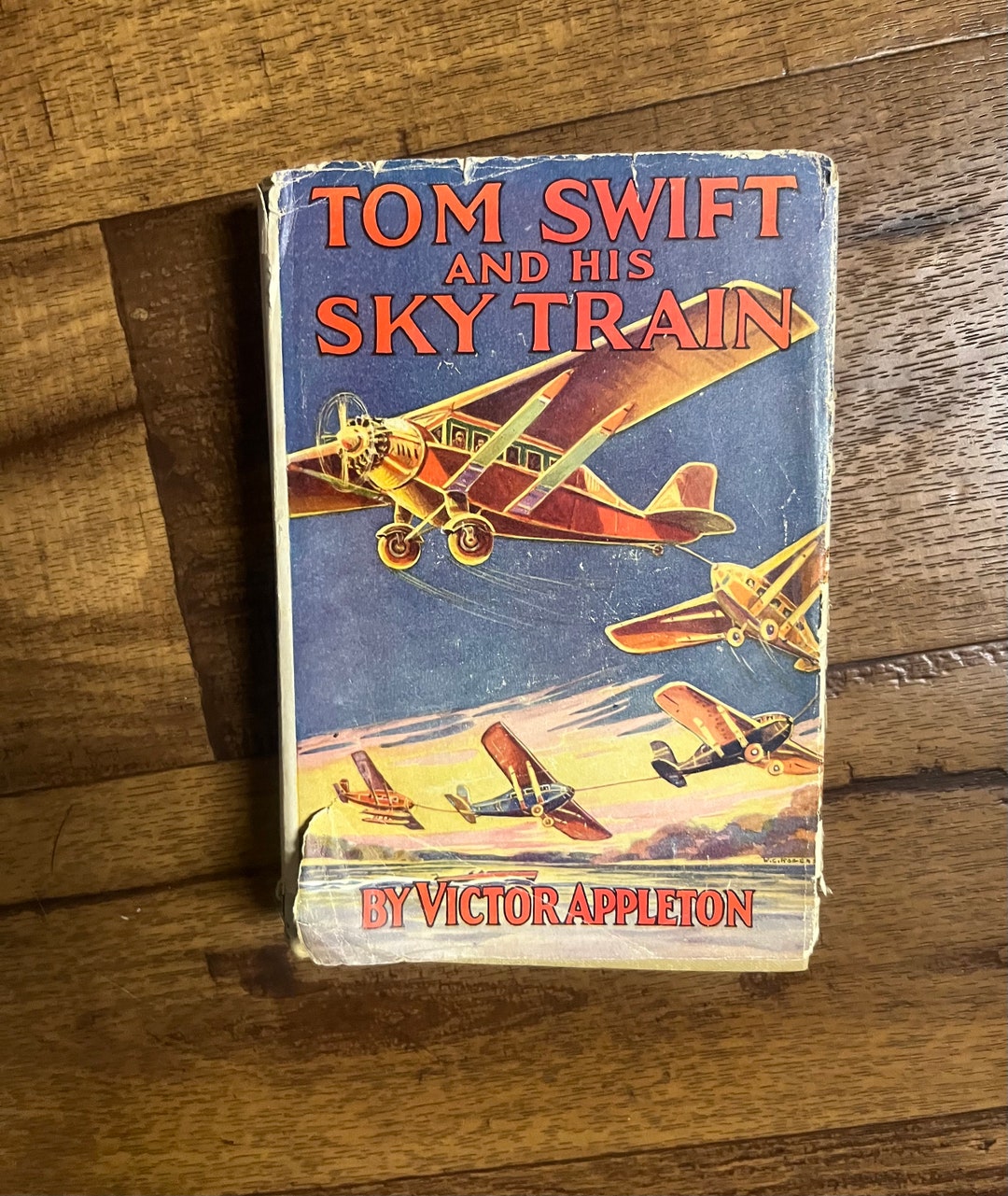 Tom Swift & His Sky Train • by Victor Appleton • Hardcover Book - Etsy