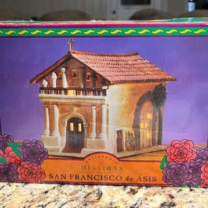 Mervyn’s~ California Mission “san Francisco De Asis” Ceramic Collector ...