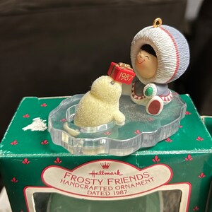 Hallmark Lot of 4 Eskimo Keepsake Ornaments New W/ Box - Etsy