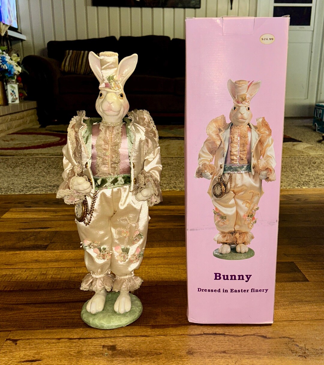 Vintage (1980’s)~ Easter ~ White Rabbit From Lewis Carroll's (alice in ...