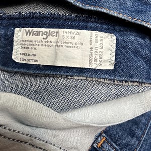 Wrangler • Vintage • 1980’s • USA • Women • Denim • Blue • 26/36 ...