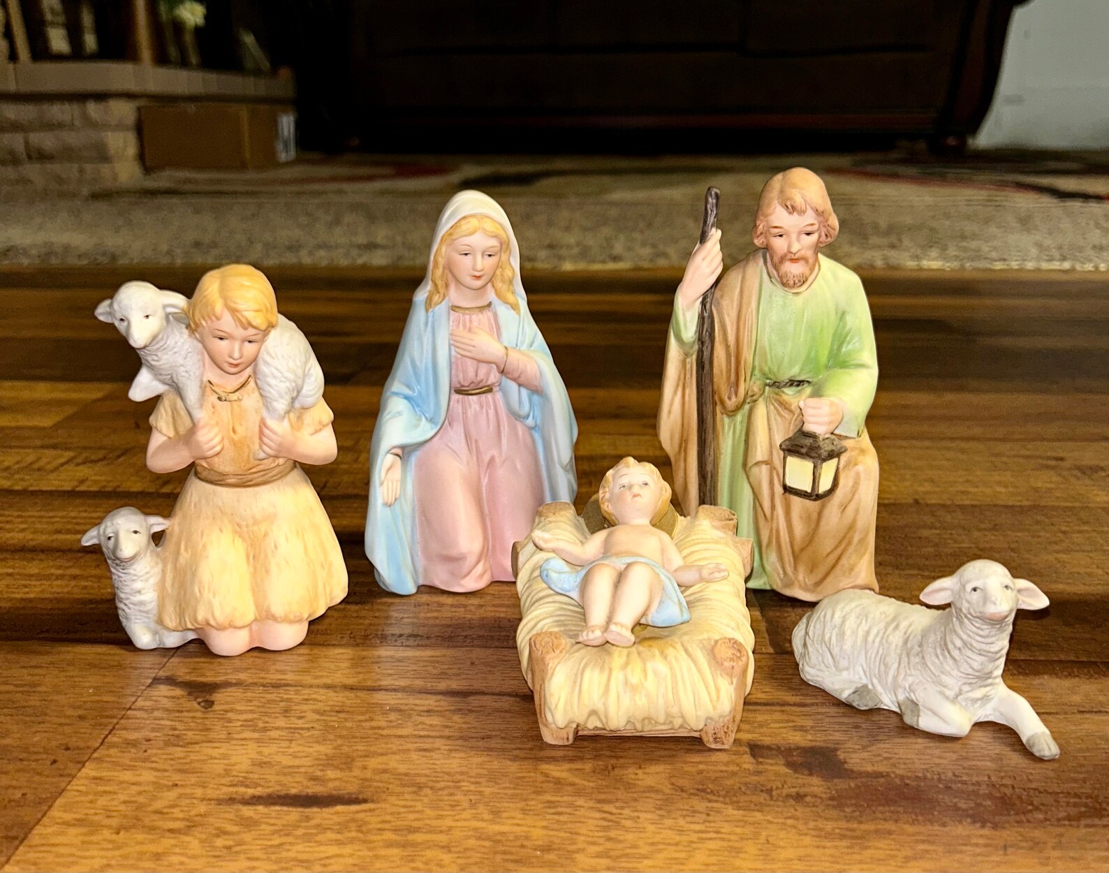 Hamco 9 Piece Ceramic Nativity Set Brand New - Etsy