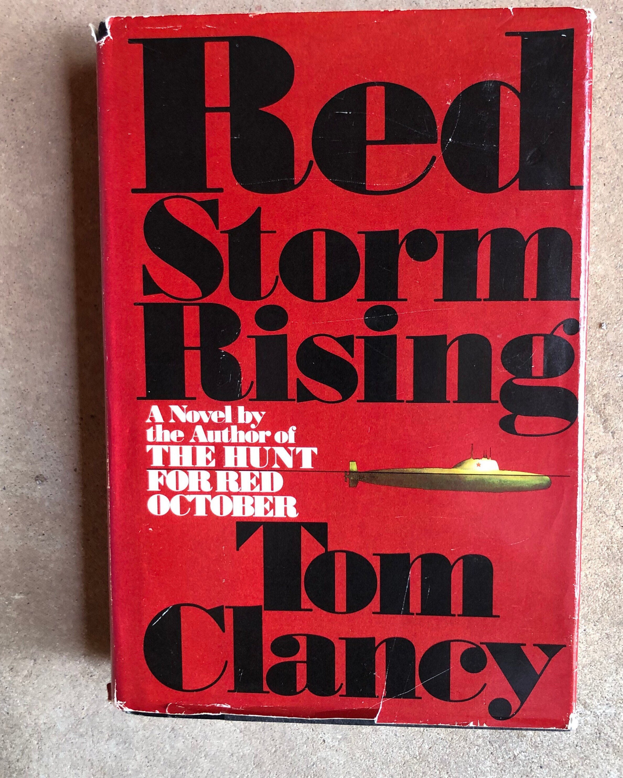 Tom Clancy 3 BooksRed Storm Rising/ The Hunt For Red - Etsy.de