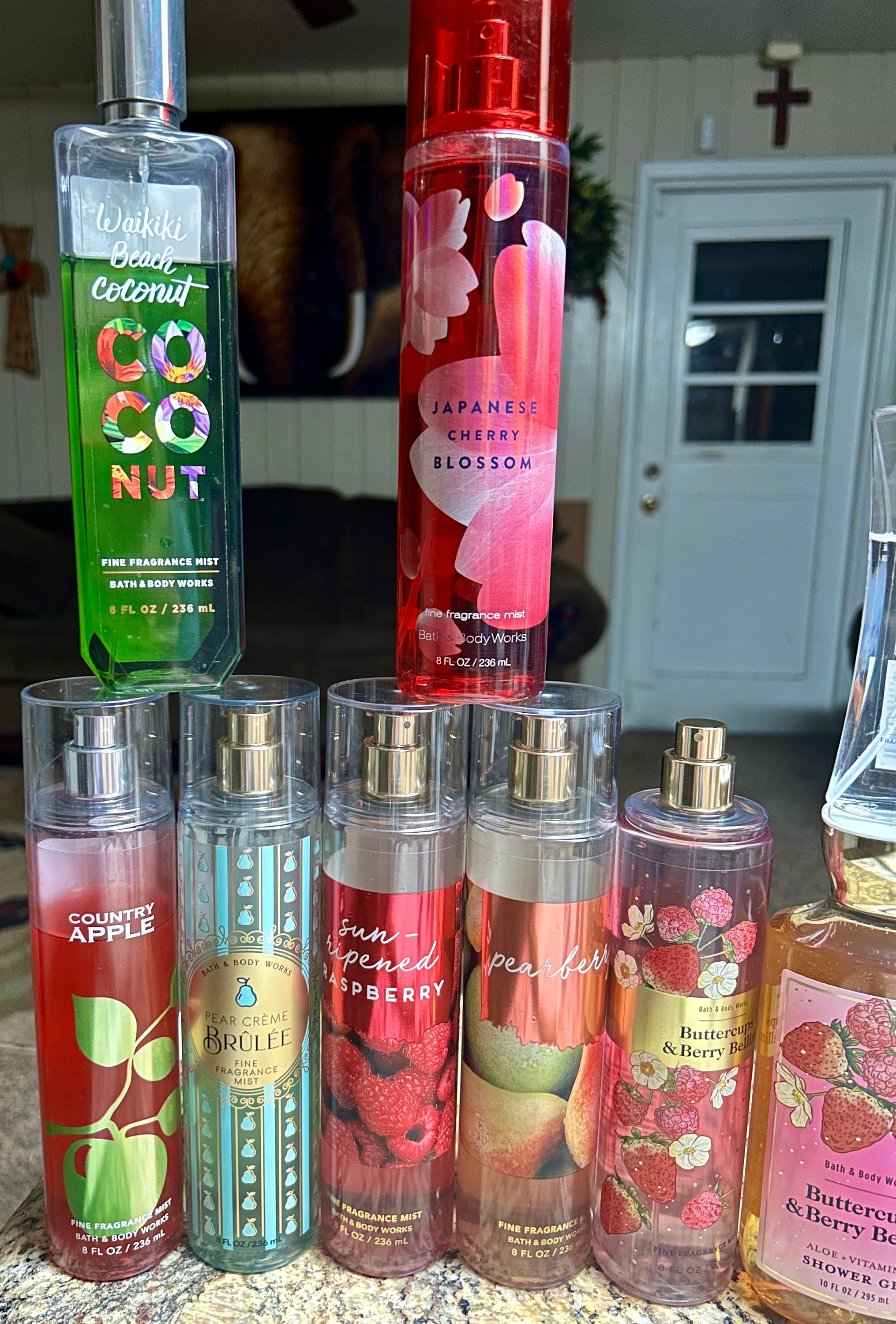 Bath & Body Works • Lot of 10 Bottles • Fragrance Body Spray • Shower ...