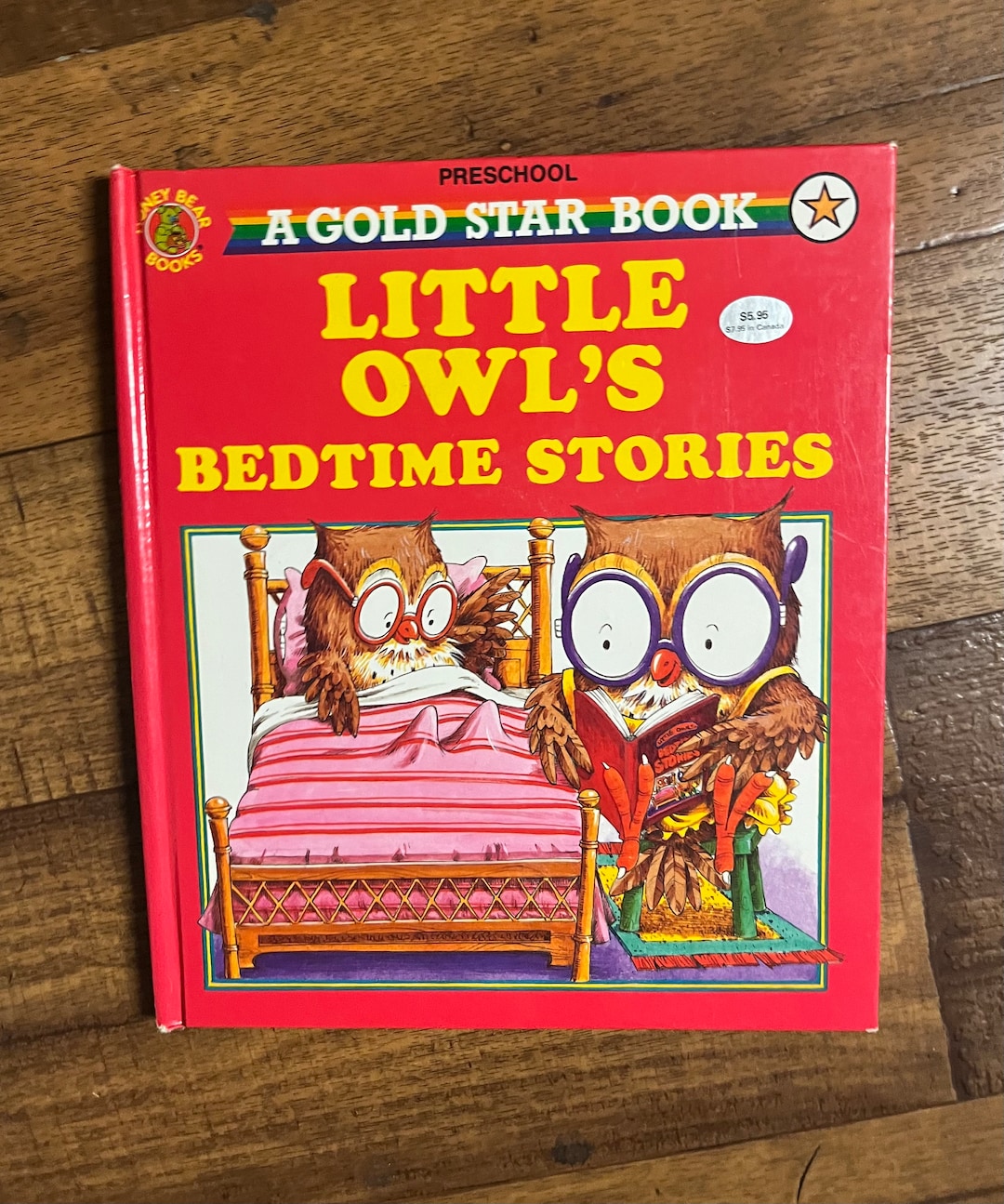 A Gold Star HC Book-little Owls Bedtime Stories - Etsy