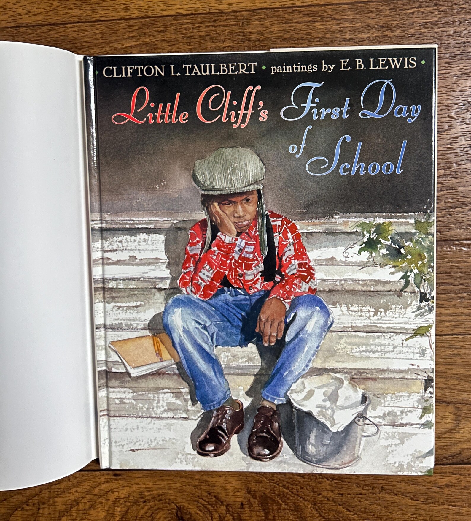 Little Cliff’s First Day of School • Clifton Taulbert • Paintings by E ...