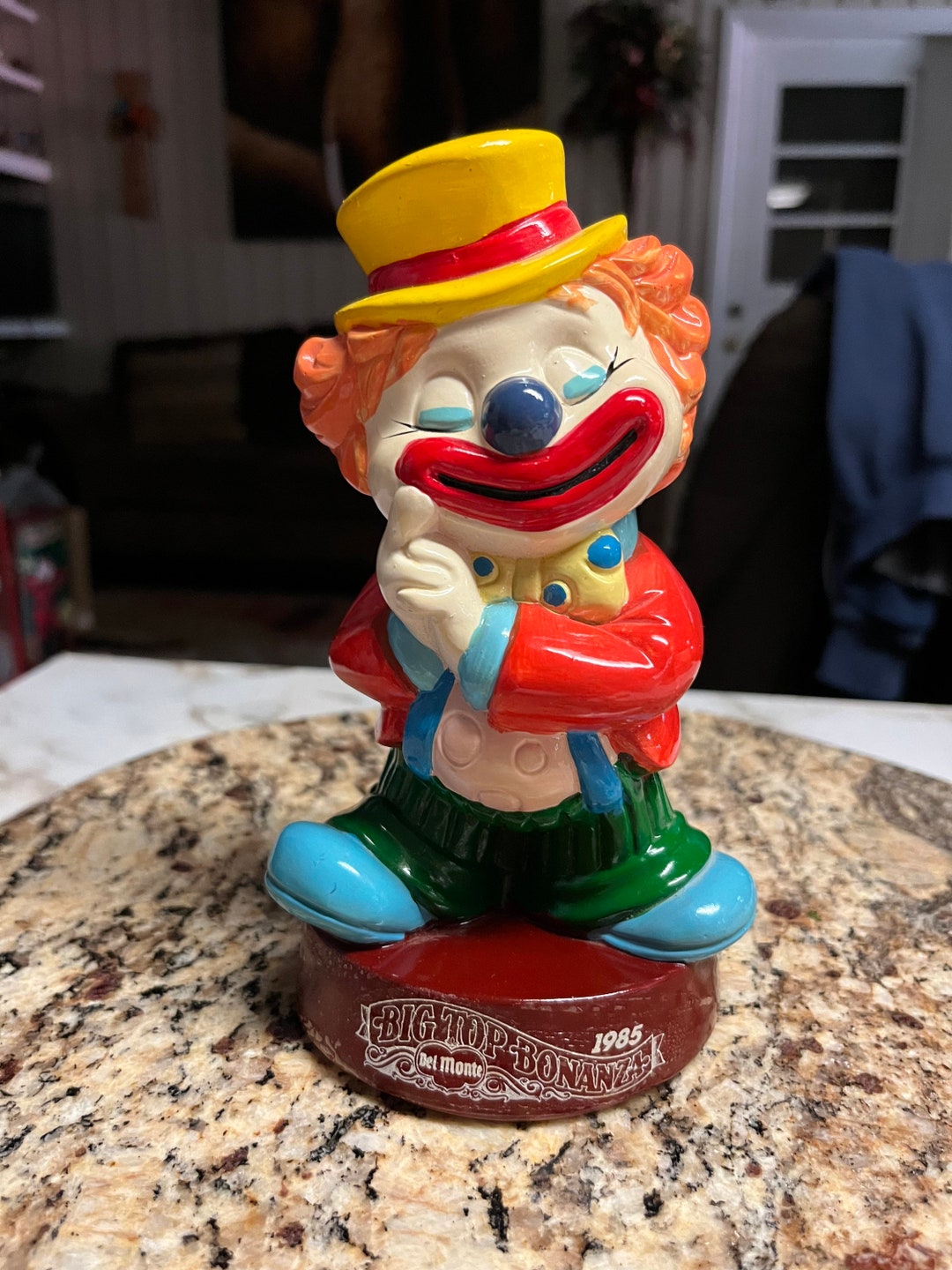 1985del Monte Big Stop Bonanza Clown Piggy Bank - Etsy