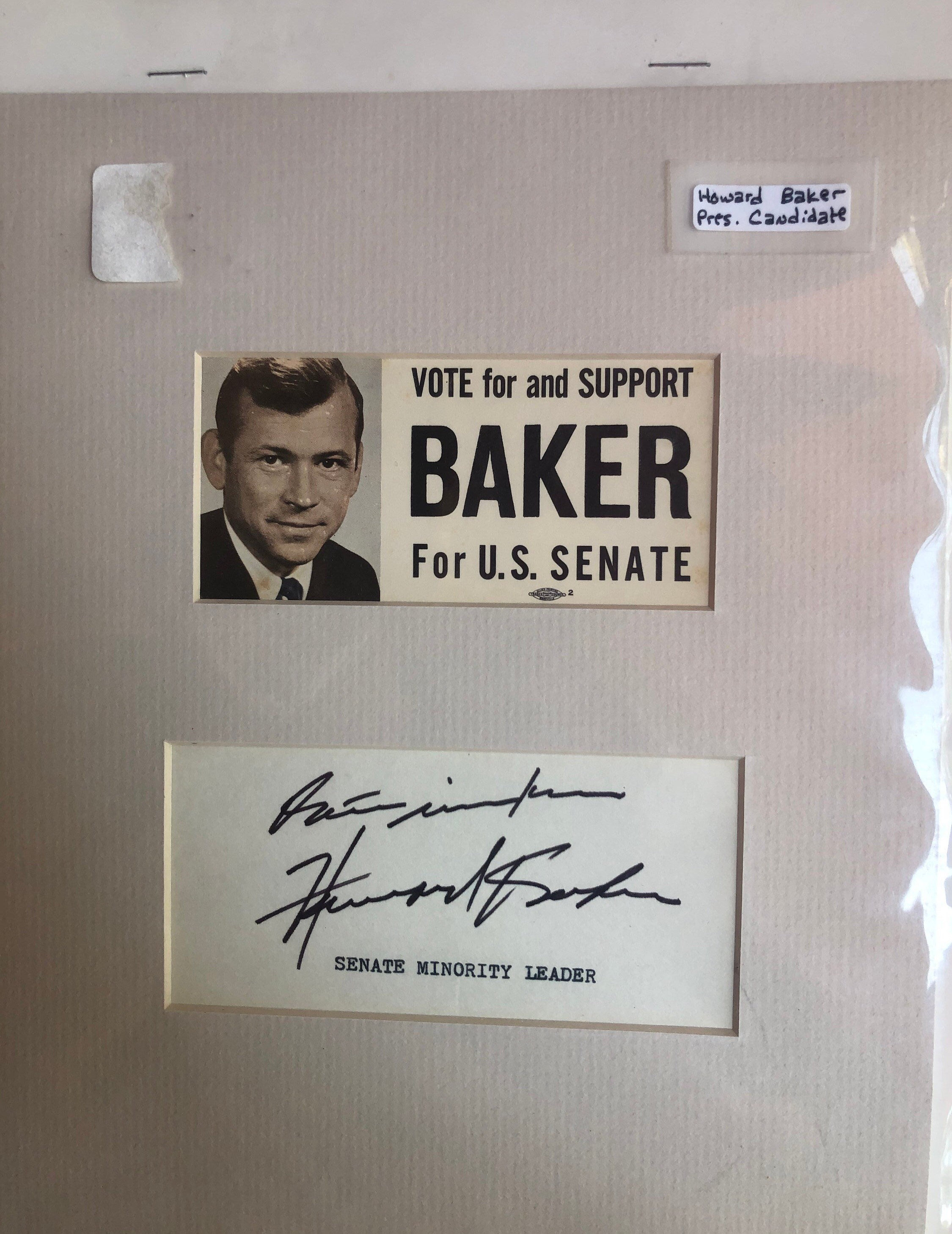 Howard Baker Signed SIGNATURE Photo - Etsy