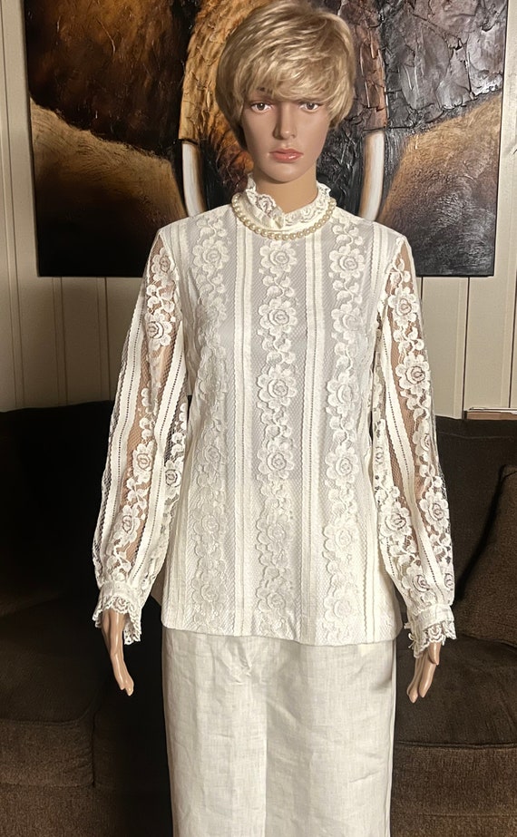 Alex Vintage 1960s Cursive Name Patch Uniform Shirt I… - Gem