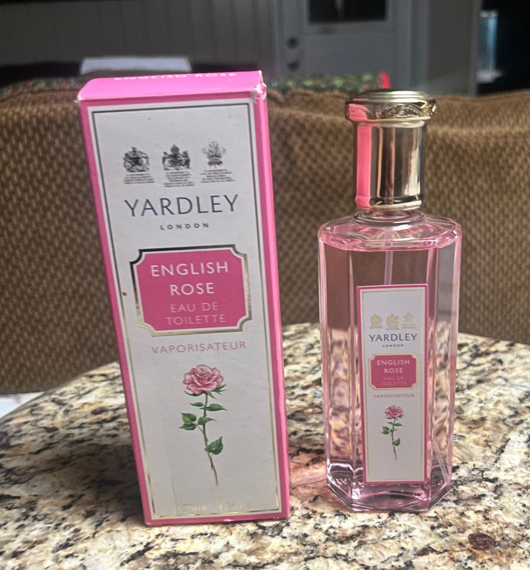 Yardley • English Rose • Eau De Toilette Perfume • 4.2 Oz. (100% Full ...