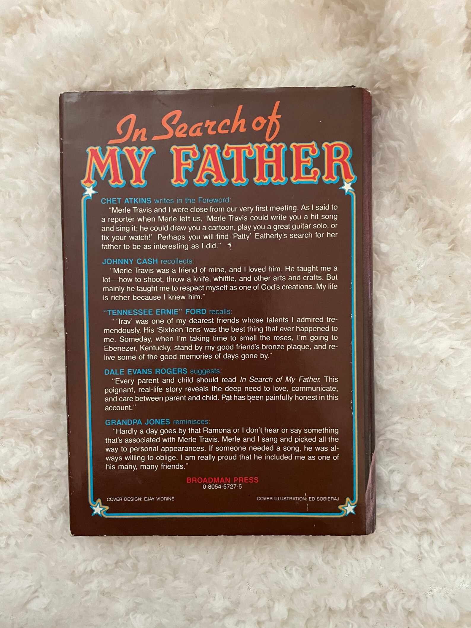 In Search of My Father by Pat Travis Eatherly (SIGNED) Hardcover W ...