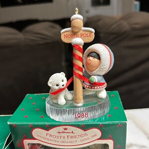 Hallmark Lot of 4 Eskimo Keepsake Ornaments New W/ Box - Etsy