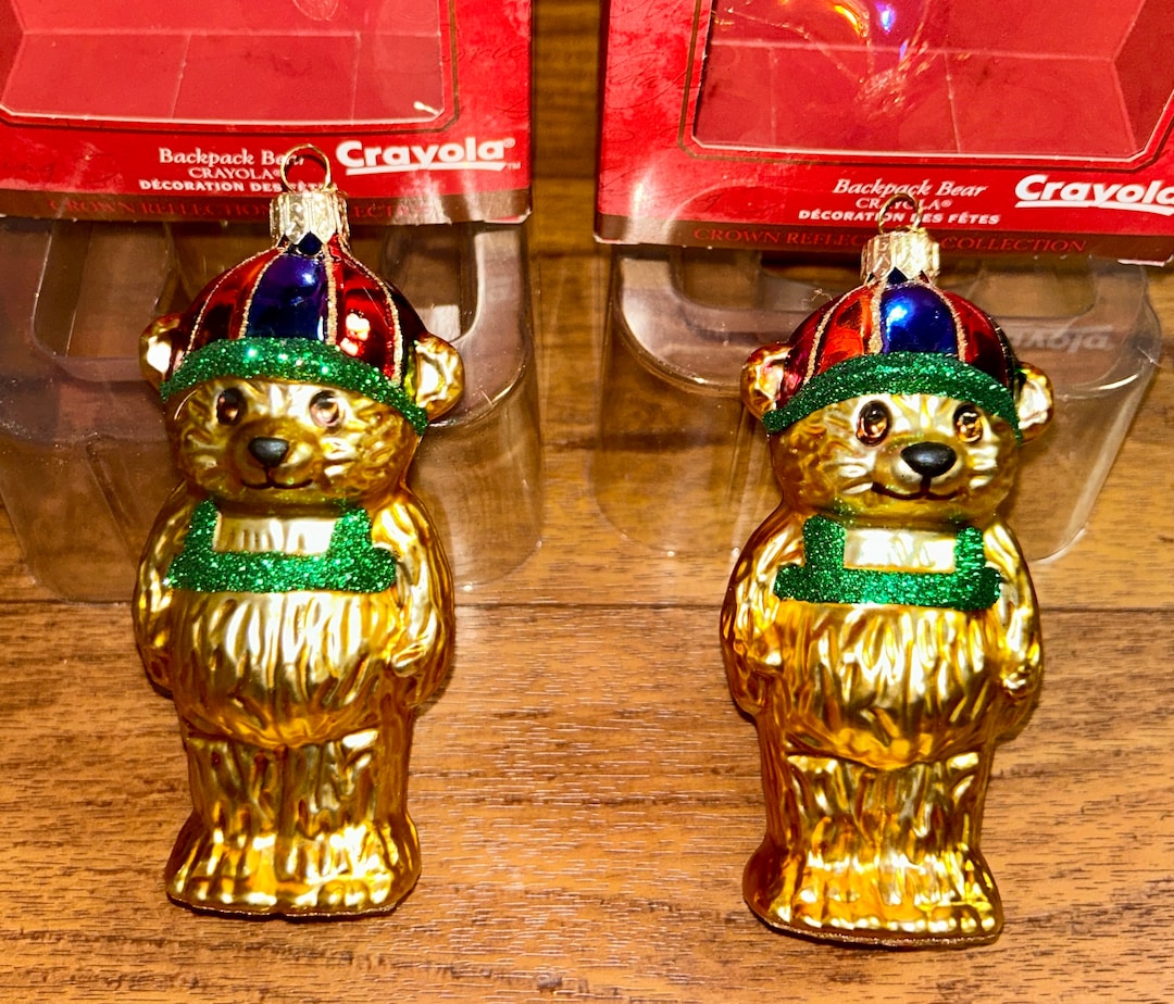 Hallmark • Crayola • Backpack Bears • Crown Reflections Collection ...