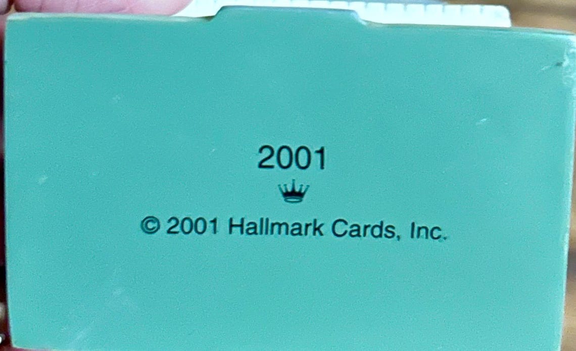 Hallmark • 2001 • the First Walgreens 100th Anniversary Christmas ...