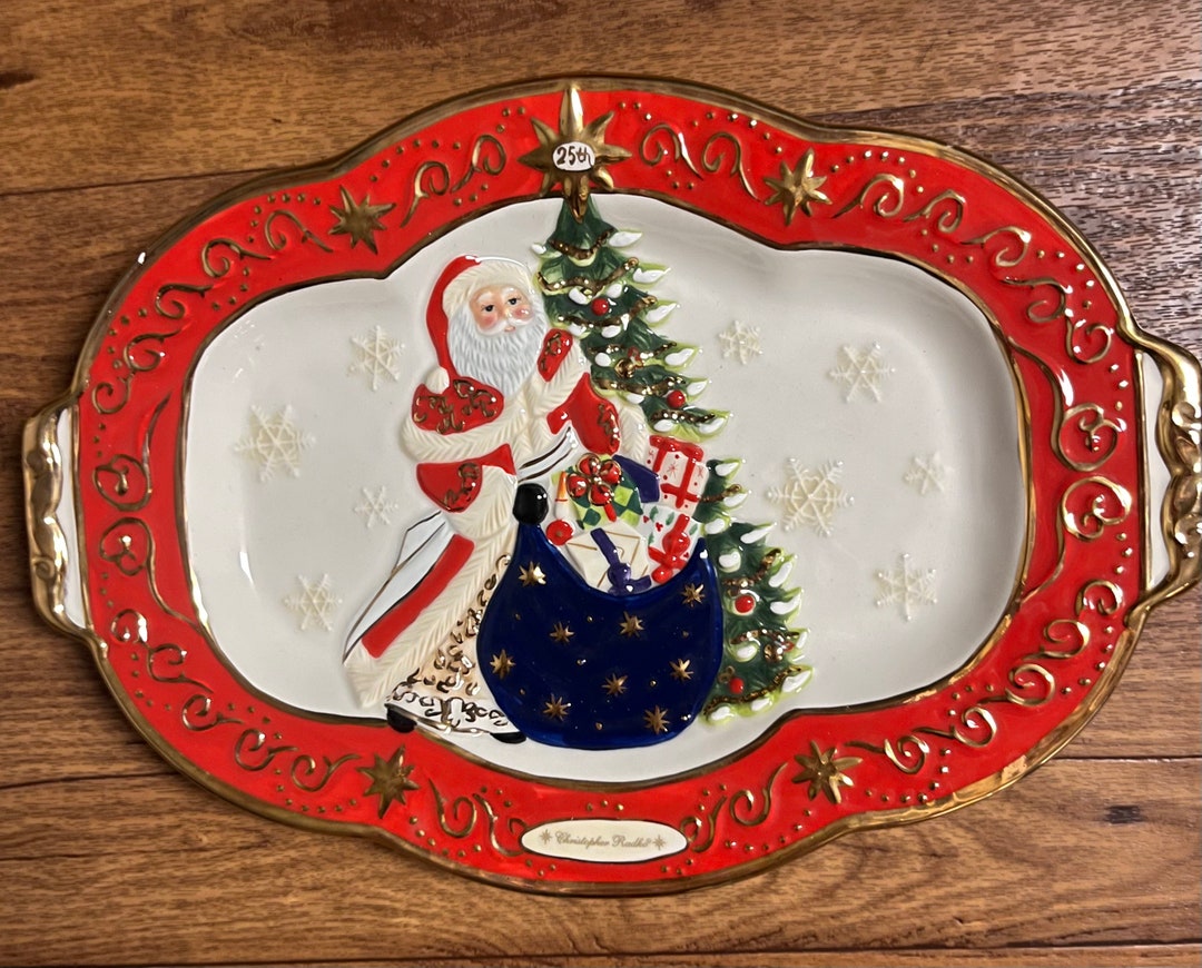 Christopher Radko • Celebrating Santa 25th Anniversary • Christmas ...