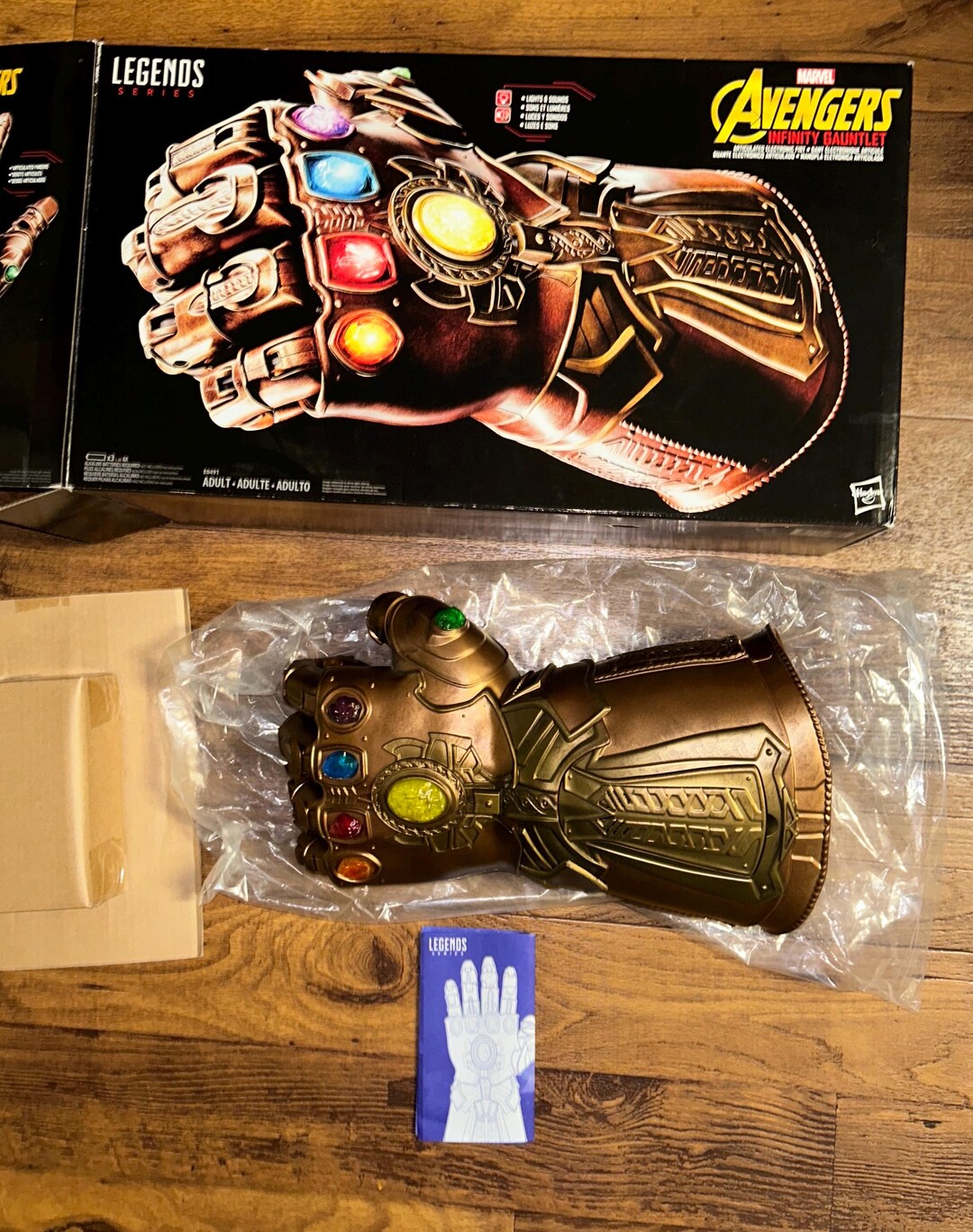 Hasbro Marvel Legends Thanos Avengers: Infinity War Gauntlet Electronic ...