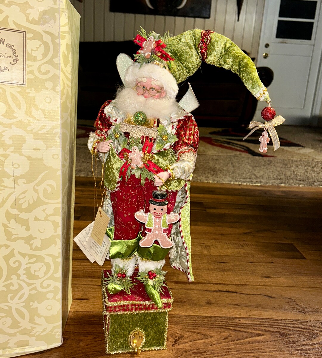 Mark Roberts • Fairy Gingerbread Elf • 21” In. • Stocking Holder • New ...